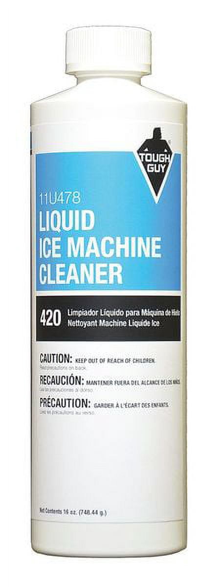 1PACK ToughGuy 11U478 Ice Machine Cleaner, 16 oz., Clear - Walmart ...