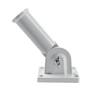 Anley Flag Pole Mounting Bracket at 45 Degree Angle Aluminum 1.25" Diameter (Black) - Walmart.com