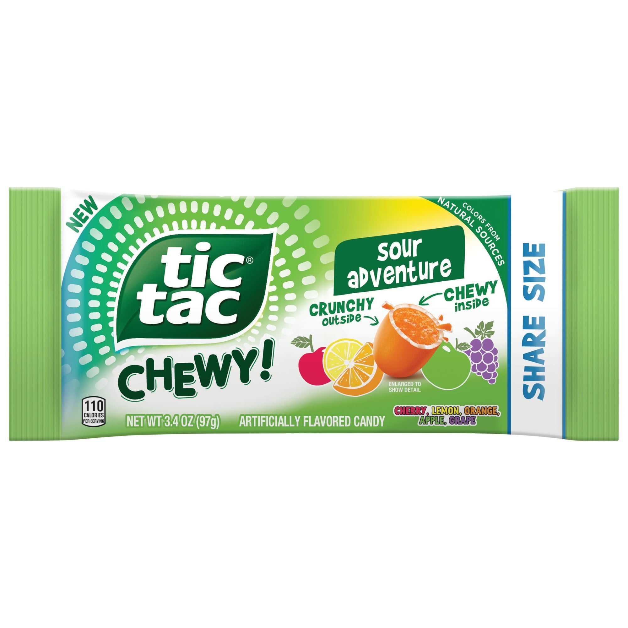 1paktic Tac Chewy Sour Adventure Candy Sour Candy