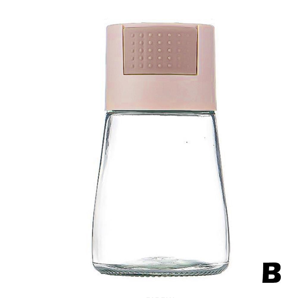 1PC 0.5g Metering Salt Shaker Push Type Salt Dispenser Salt Tank Sugar ...