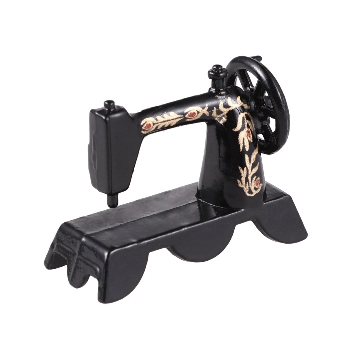 1PC 1:12 Miniature Sewing Machine Model Mini House Sewing Machine Model ...