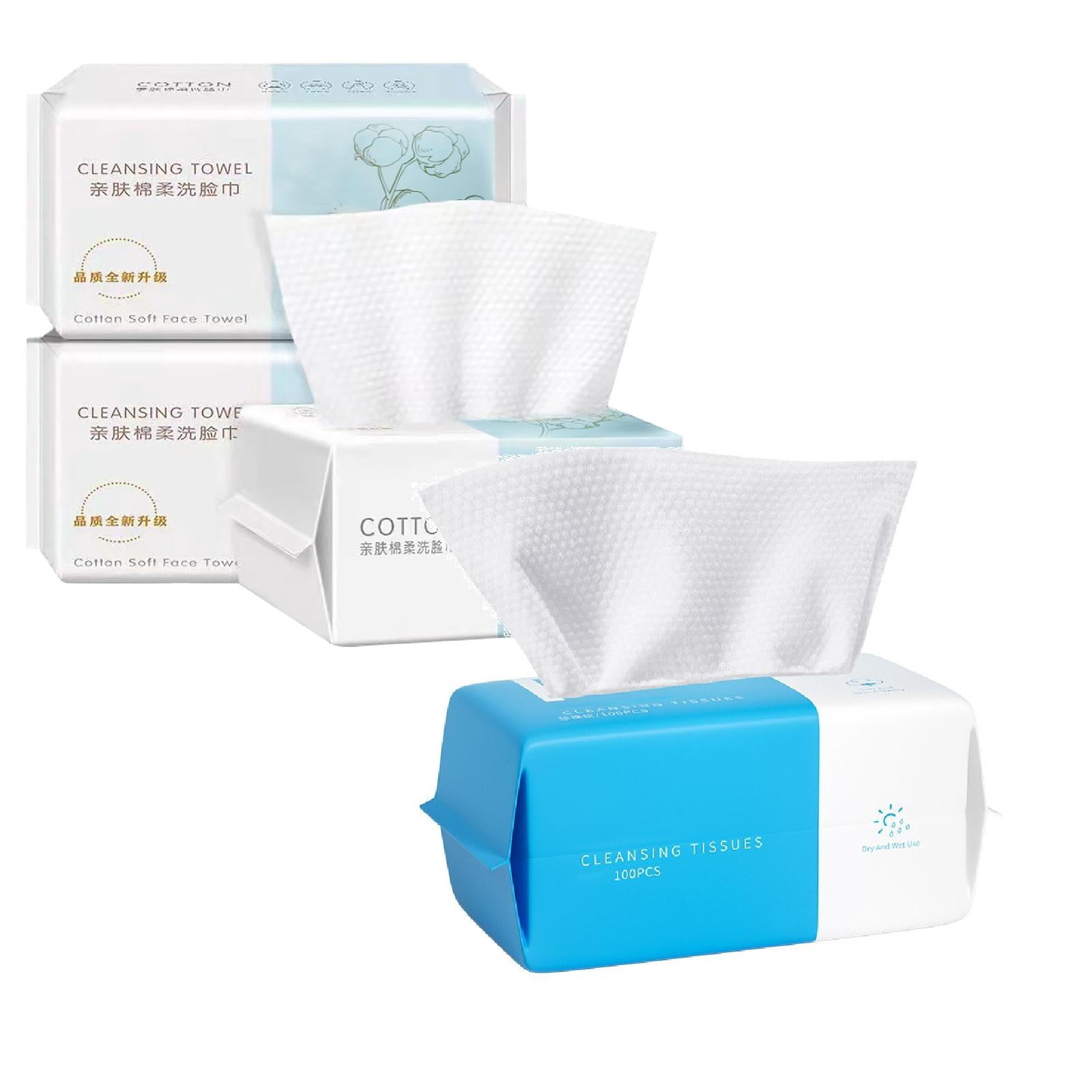 1PC 1 Pack Face Towel+1PC Face Towel * 1 Pack Disposable Towel Cloths ...
