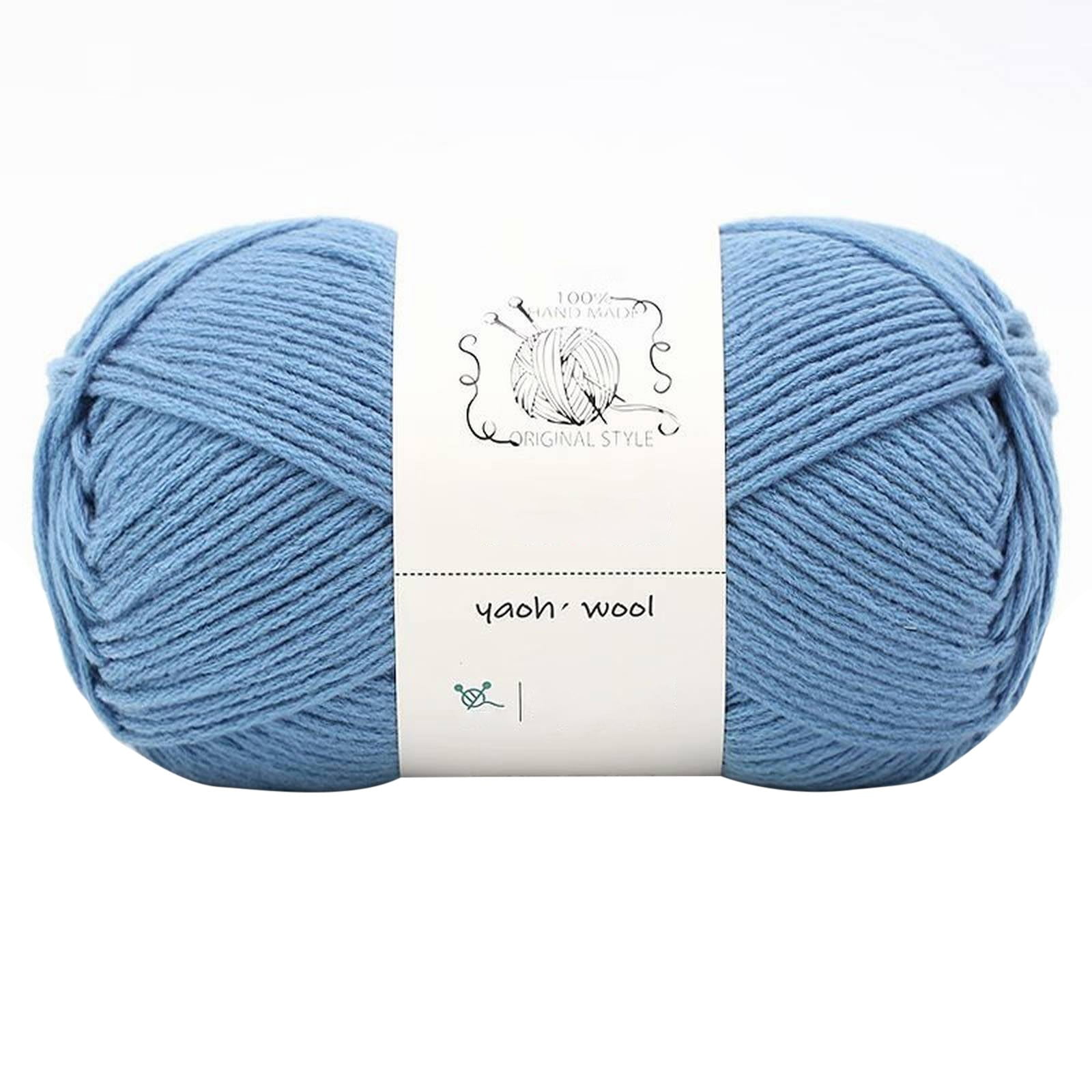 1PC=100g Hand Woven Cotton Yarn Soft Crochet Yarn For Hand Knitting ...