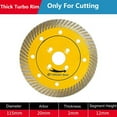 1PC 115mm for Turbo Emery Circular Saw Blade Cutting Disc for Granite ...