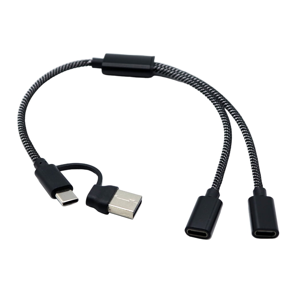 1PC 2/3 in 1 USB + Type C Host Power Splitter USB Adapters to Type C ...