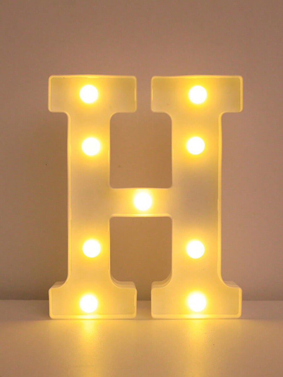 1PC 21.8cm LED letter light, luminous letter and number night light ...