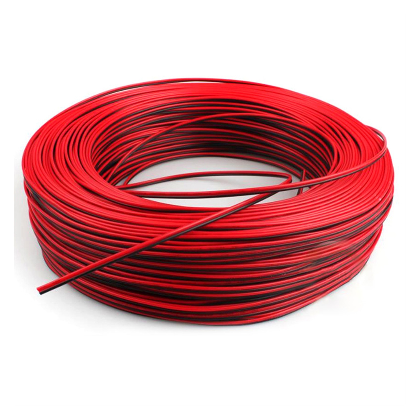 1PC 2Pin 10m Cars Motorcycle Electric Wire Cable Red/Black Connector ...