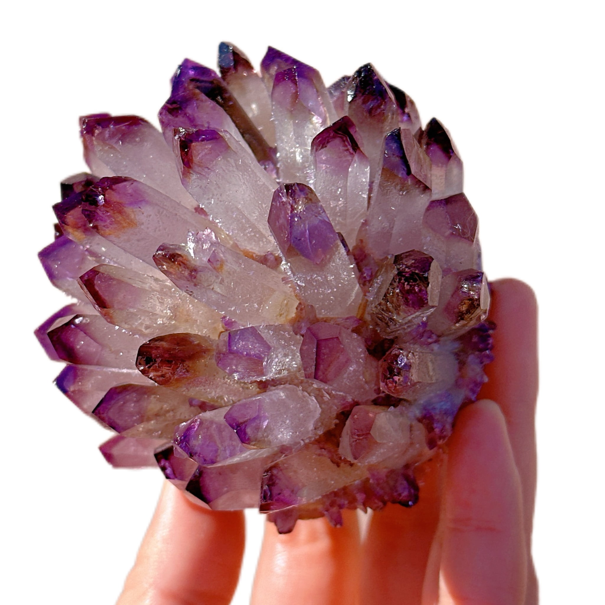 1PC 300-400g Amethyst Cluster Crystals Cluster Crystal VUG Mineral ...
