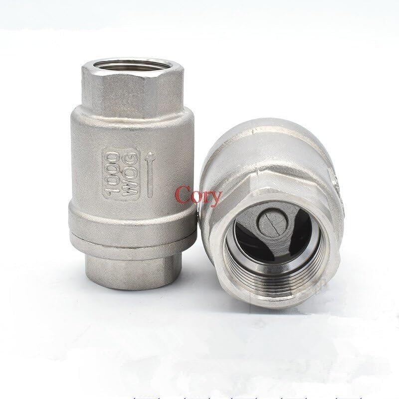 1PC 304 Stainless steel Vertical Lift Check Valve one-way valve Non ...