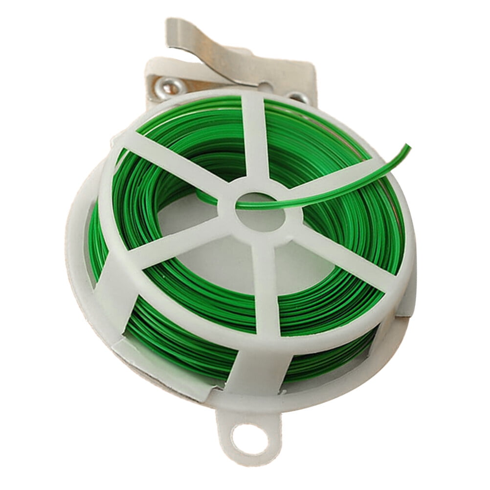 1PC 30M Garden Metal Cable Tie Steel Wire Seal Tape with Cutter Multi ...