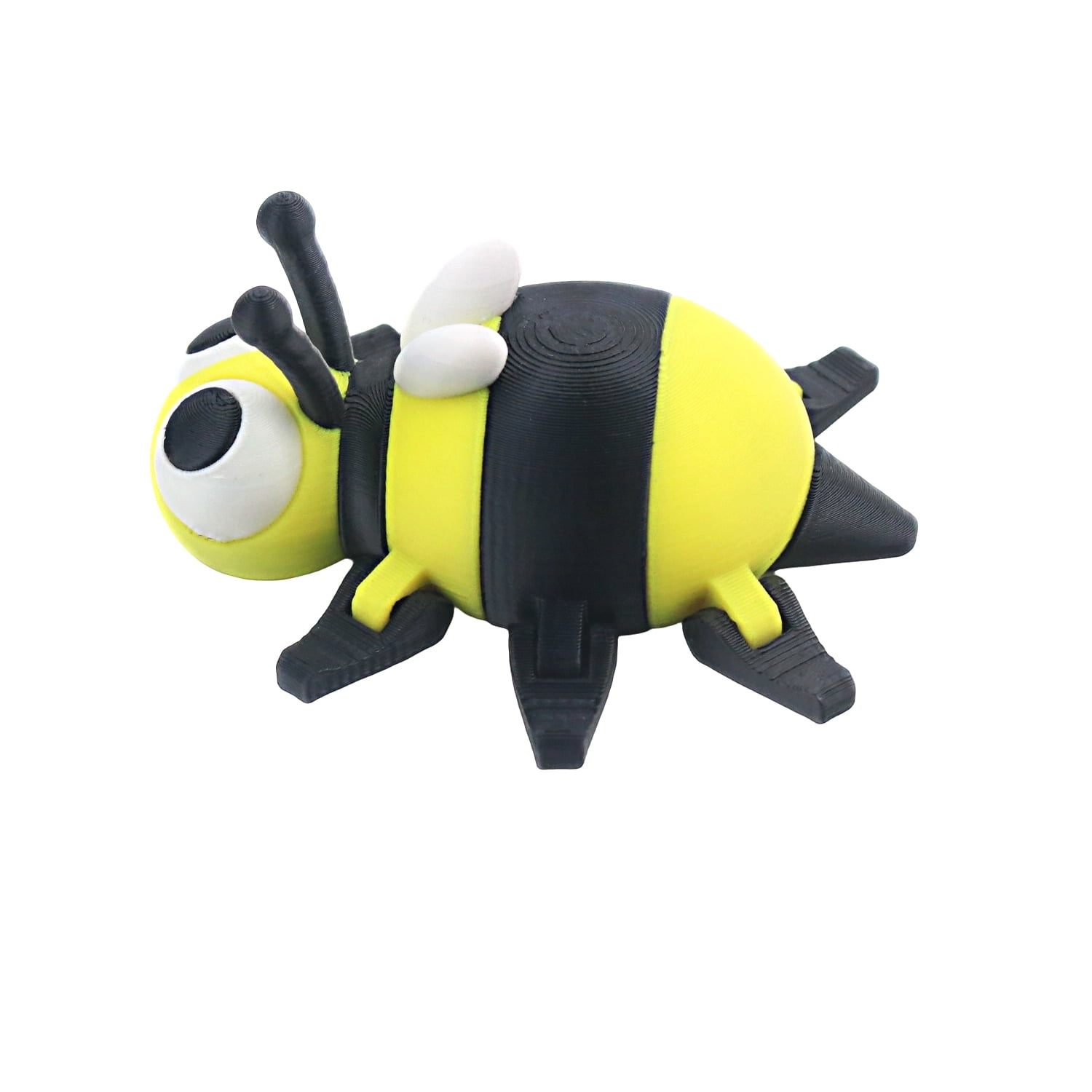 1PC 3D printed six legged bee, integrated articulated joint movable toy ...