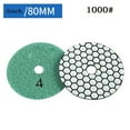 1PC 3inch Diamond Dry Polishing Pad for Granite Marble Grinding Sanding ...