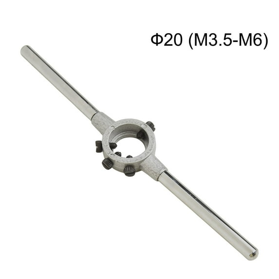 1PC 45# Steel Round Die Wrench Circular Die Handle Frame High Torque ...