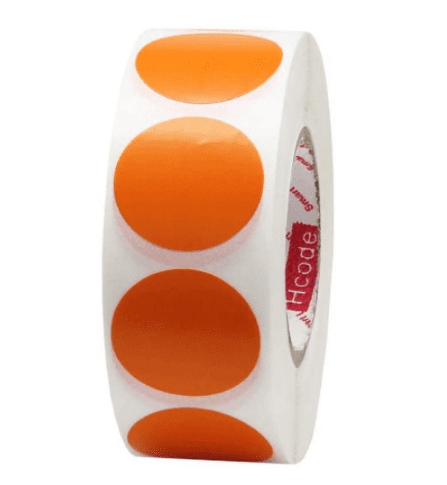 1PC 500 sheets of 1 inch color label round permanent self-adhesive dot ...