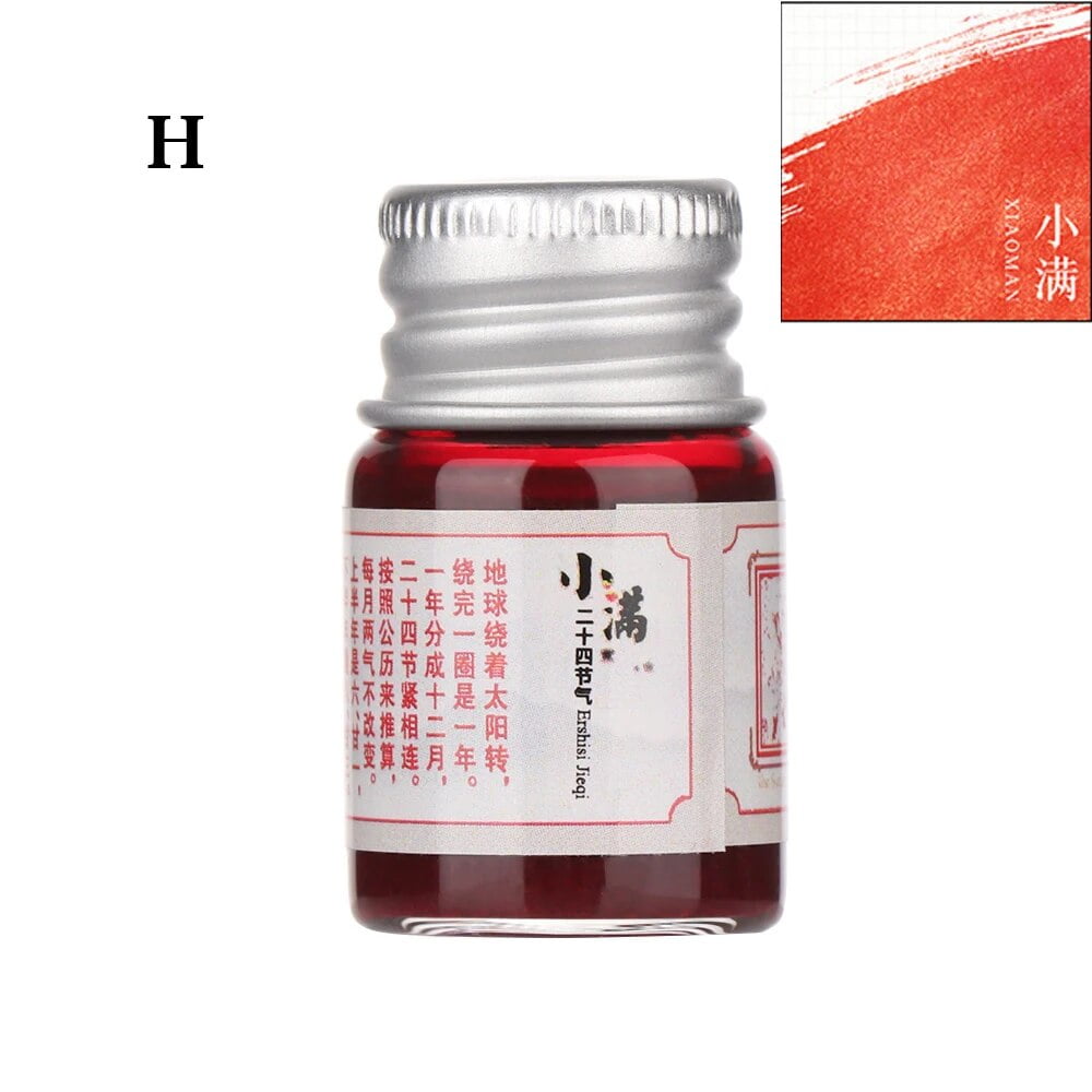 1PC 5ML 24 Color Calligraphy Writing Paint Fountain Pen Ink With ...