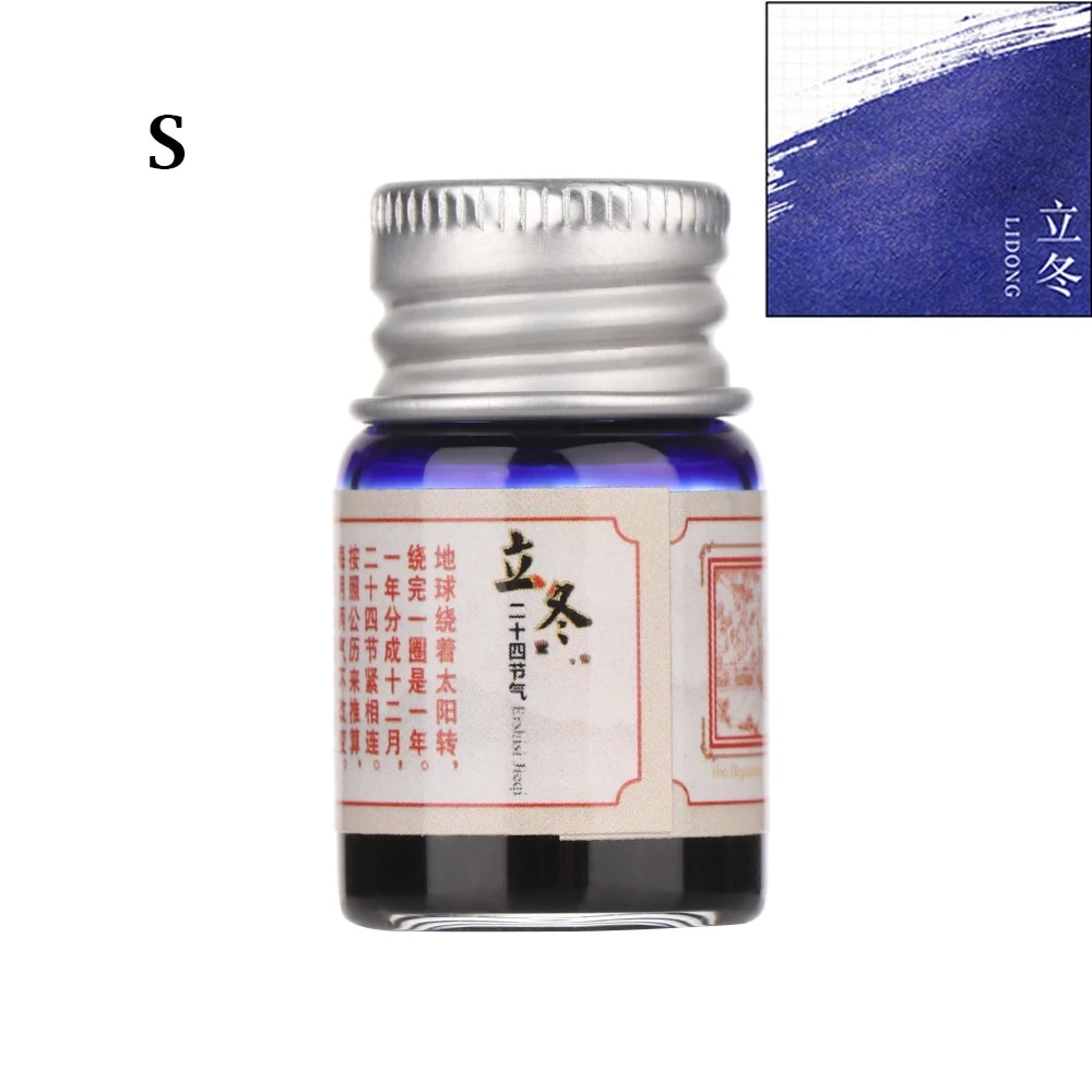 1PC 5ML 24 Color Calligraphy Writing Paint Fountain Pen Ink With ...