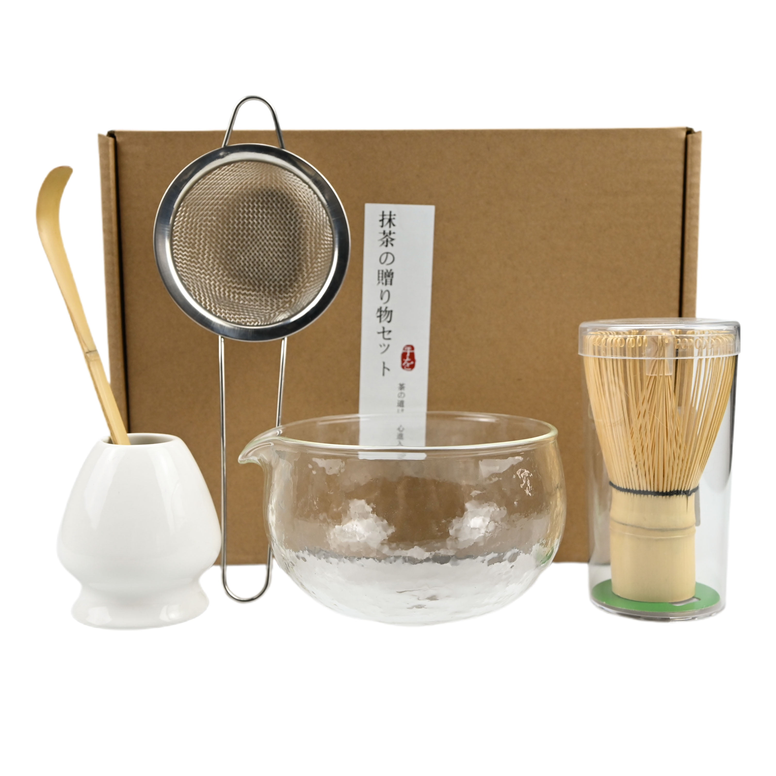 1PC/5PCS/Set Japanese-style Matcha Bowl , Spoon, Tea Whisk, Sieve Mesh ...