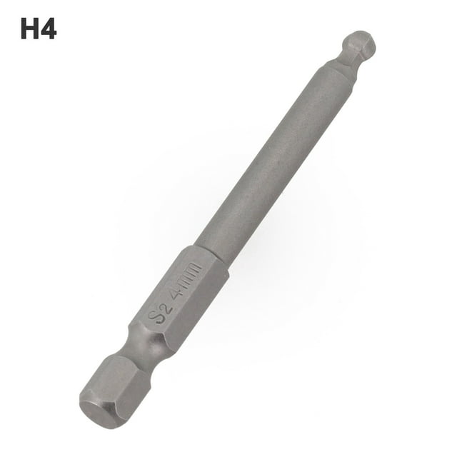 1PC 65mm Magnetic Ball End Hexagon Screwdriver Bits 1/4\" Hex Shank ...