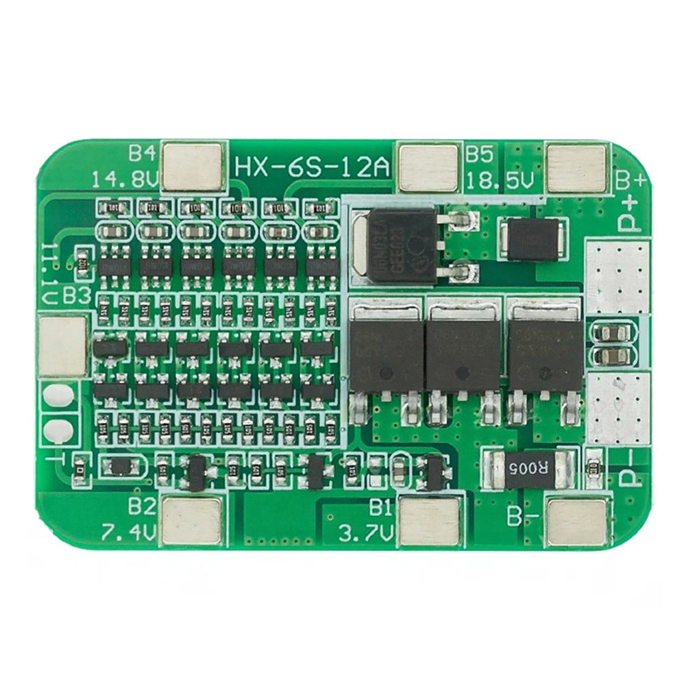 1PC 6S 15A 24V PCB Protection Board For 6 Pack Li-ion Lithium Battery ...