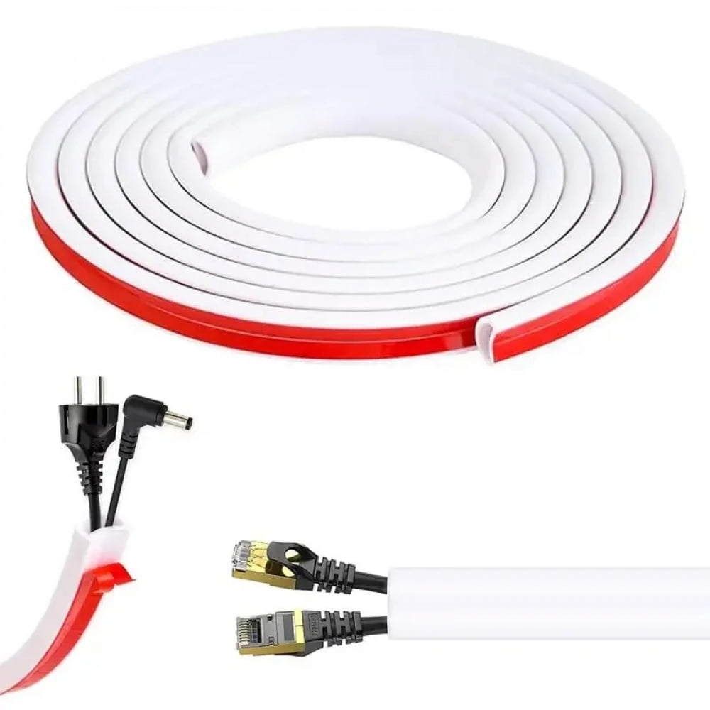 1PC 78.74in Anti-extrusion Floor Cord Cover Self-Adhesive Power Wiring ...