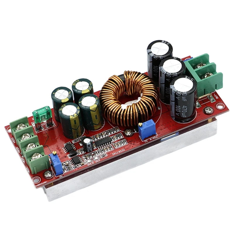 1PC 8-60V to 12-83V DC-DC Converter 20A 1200W Step Up Boost Module ...