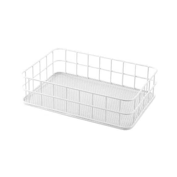 1PC 9.6x6.5x2.5 Inch Iron Grid Metal Baskets for Organizing, Wire ...