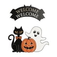 1PC A Minibee Wooden Halloween Door Sign Hanging Wall Decor for Haunted ...