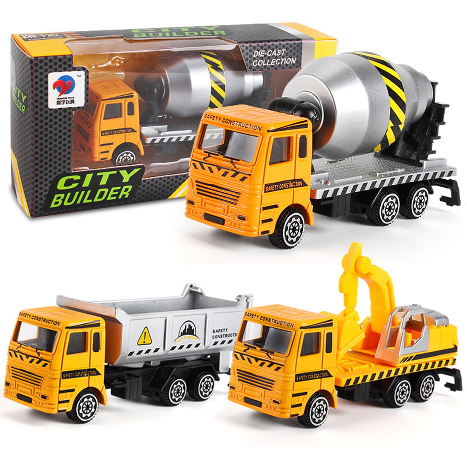 1PC ABS Engineering Toy Car Mining Truck - Safe, No Tools Required Kids ...