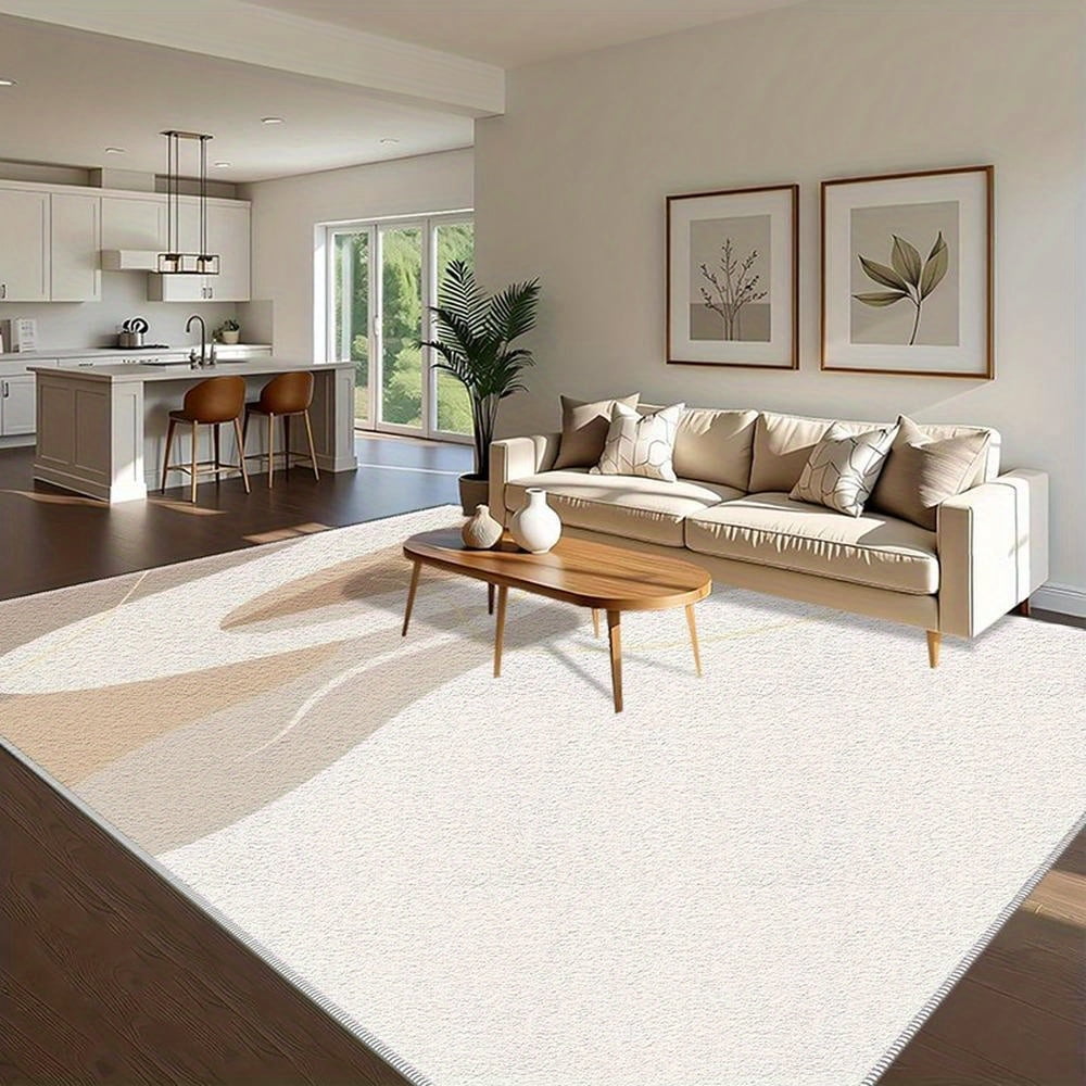 1PC Abstract Area Carpet Partial Carpet, Lightweight Washable Easy-to ...