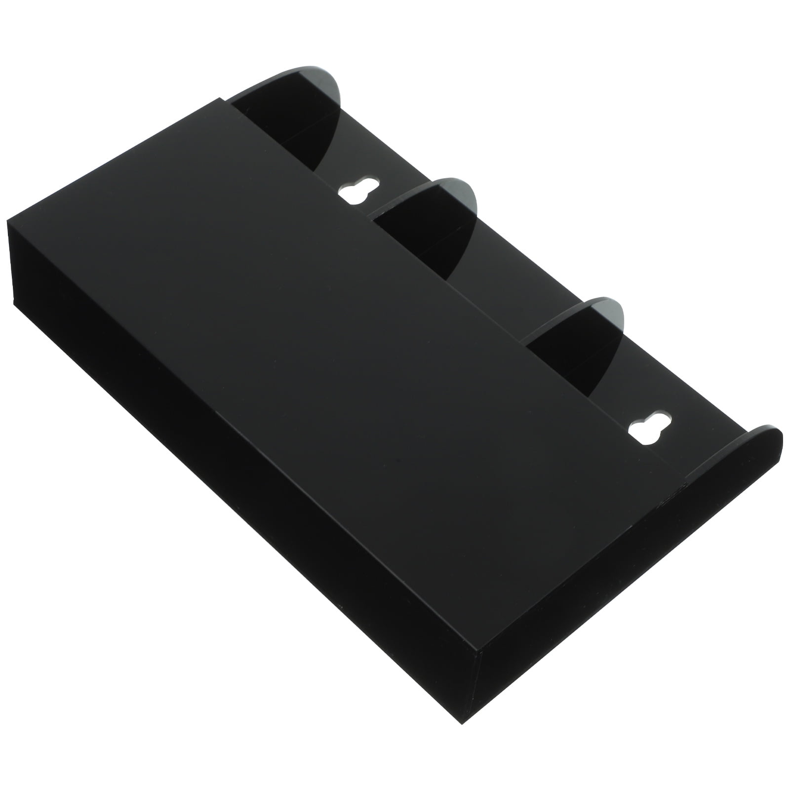 1PC Acrylic Wall Hanging Storage Box TV Hanging Holder (Black ...