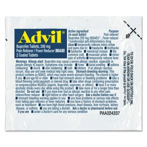 Individual Advil Packets