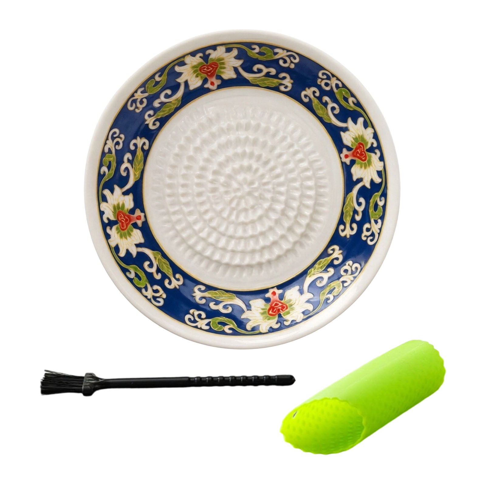 1PC All-in-one Premium Ceramic Garlic Grater Plate - Cross Glazed ...