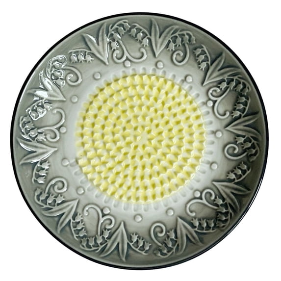 1PC All-in-one Premium Ceramic Garlic Grater Plate - Cross Glazed ...