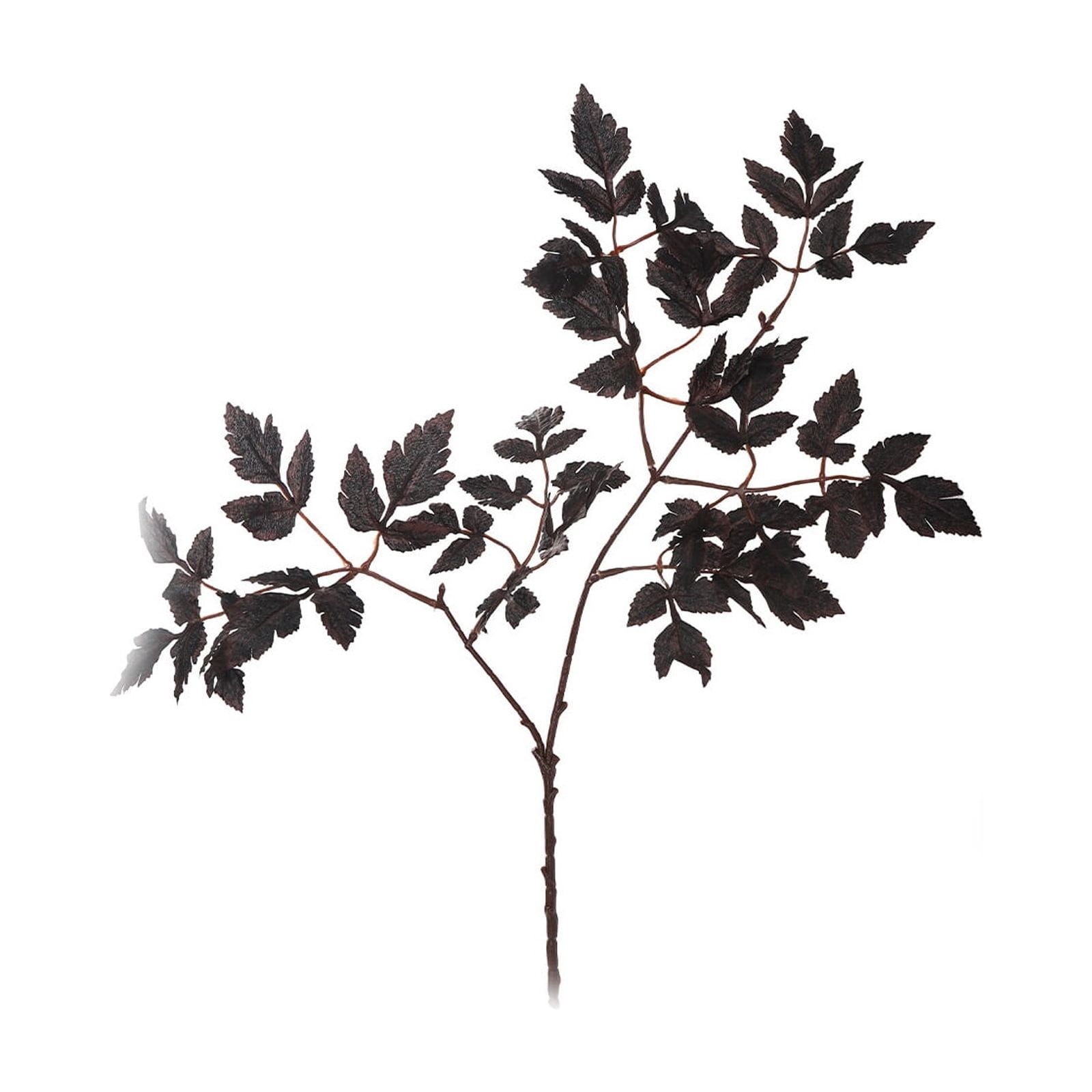 1PC B Minibee Artificial Maple Branch 17.72 Inch Realistic Fake Foliage ...