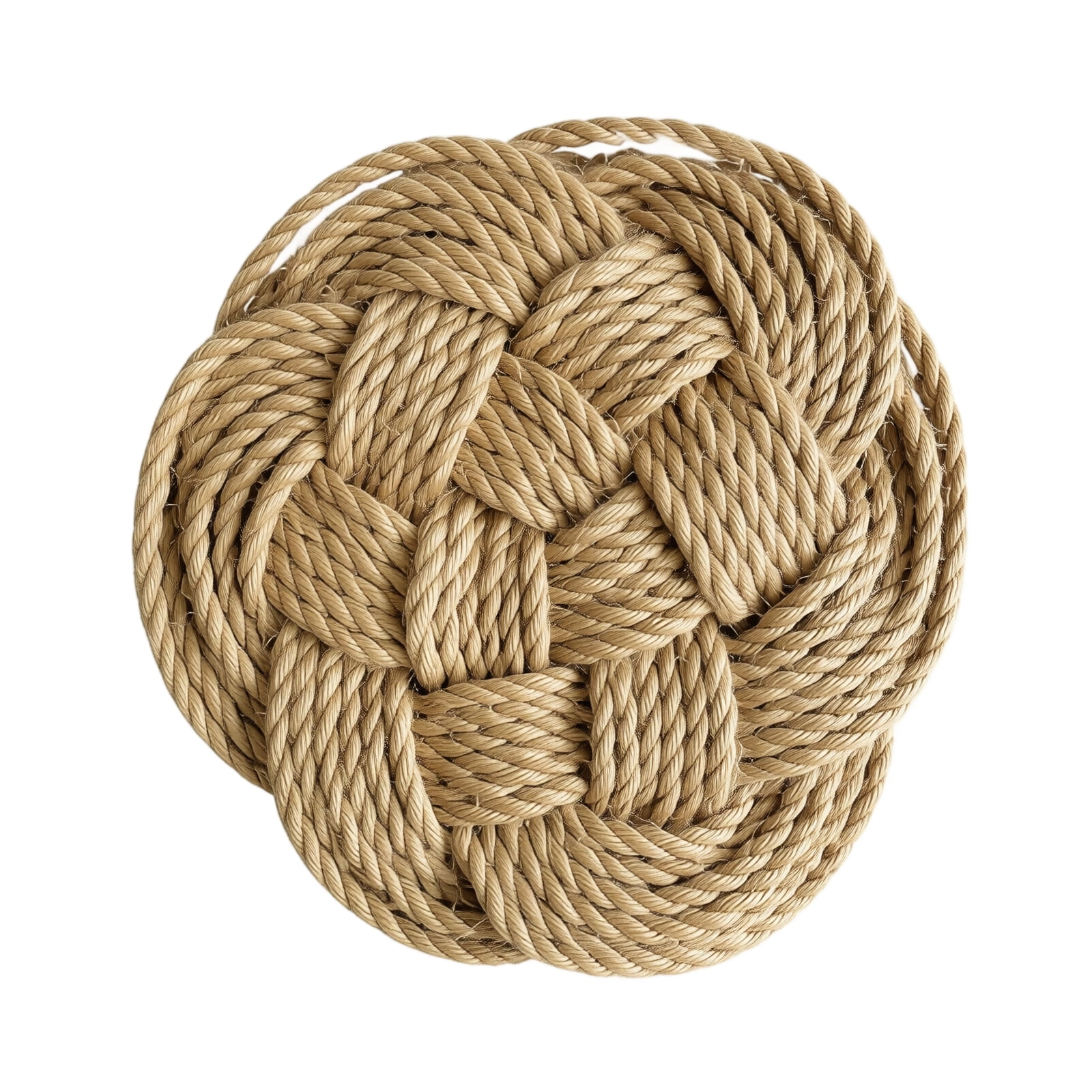 1PC B Minibee Cotton Rope Coaster Placemat 4.72 Inch Heat Resistant ...