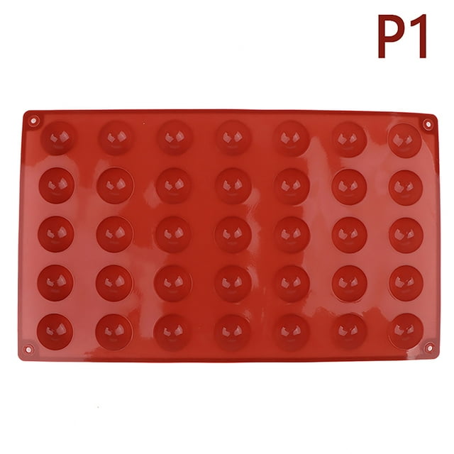 1PC Ball Round Half Sphere Silicone Molds For DIY Baking Pudding Mousse ...