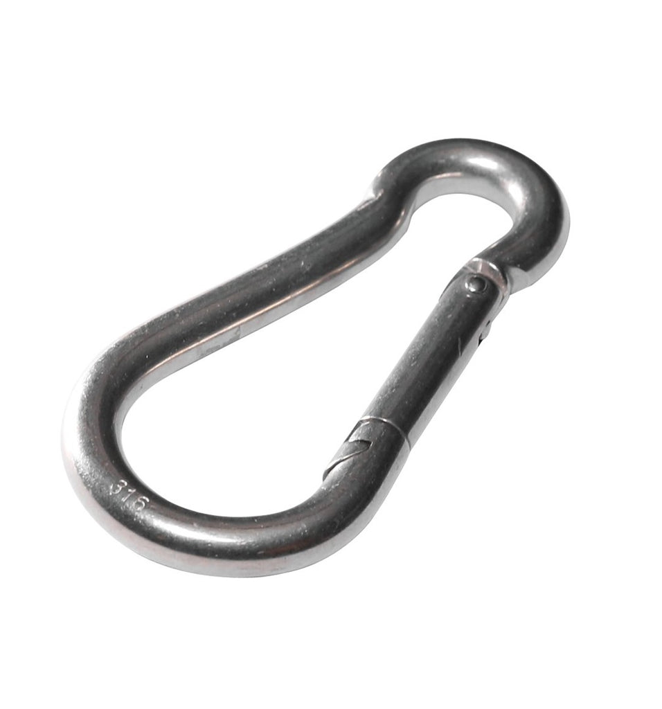 1PC Baron Baron 2450-3/8 Spring Hook Snap Link, Steel, Zinc, 3/8 in ...
