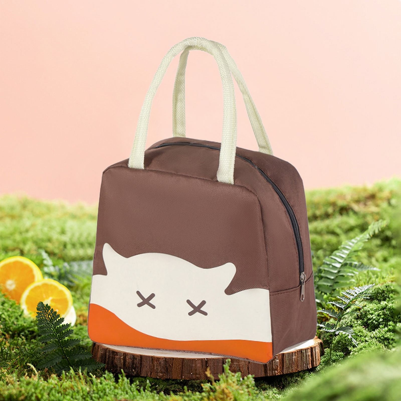 1PC Bento Bag High Aesthetic Insulation Bag Lunch Box Portable Bag ...