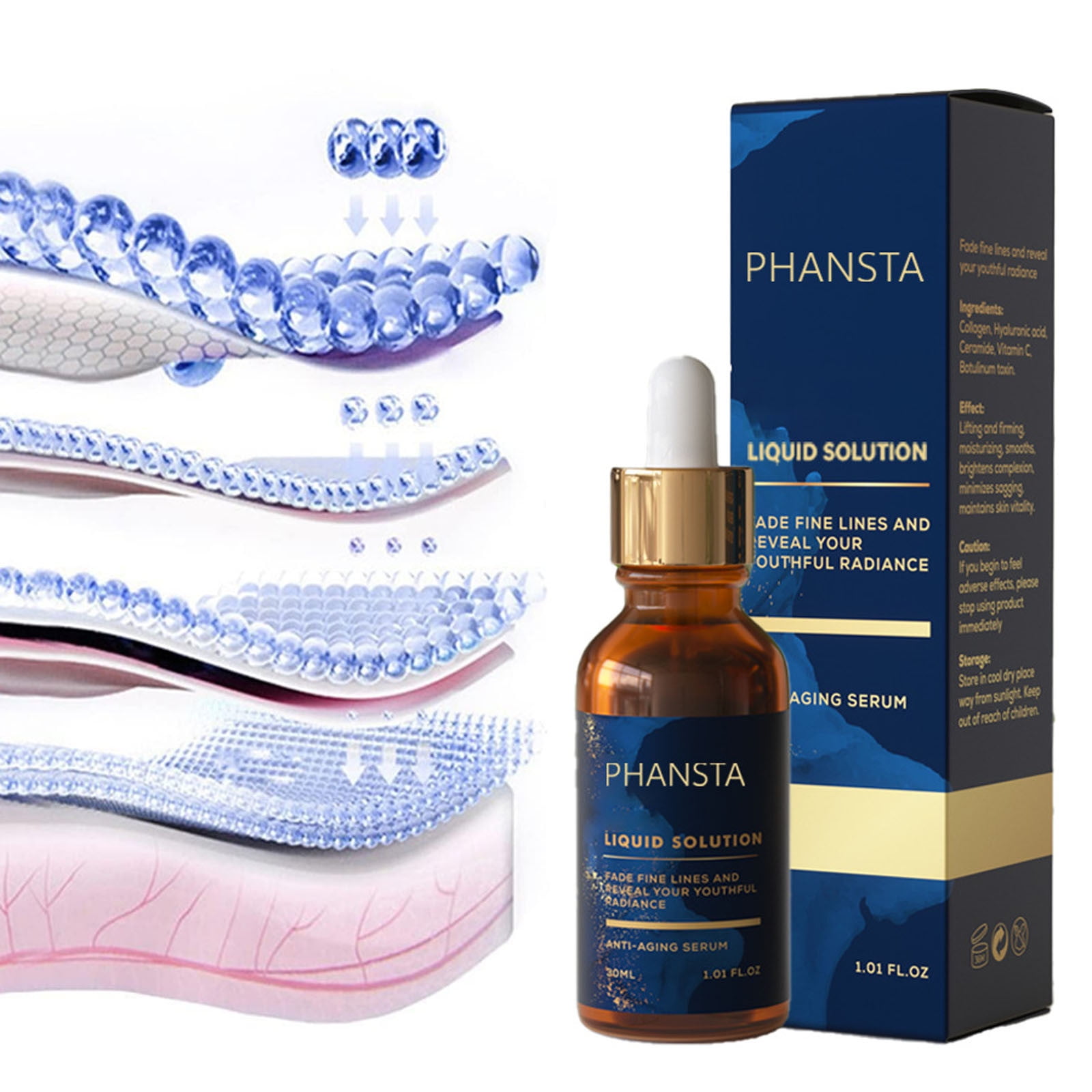 1PC Botox Solution Liquid Serum, Botox Face Serum, Botox in A Bottle ...