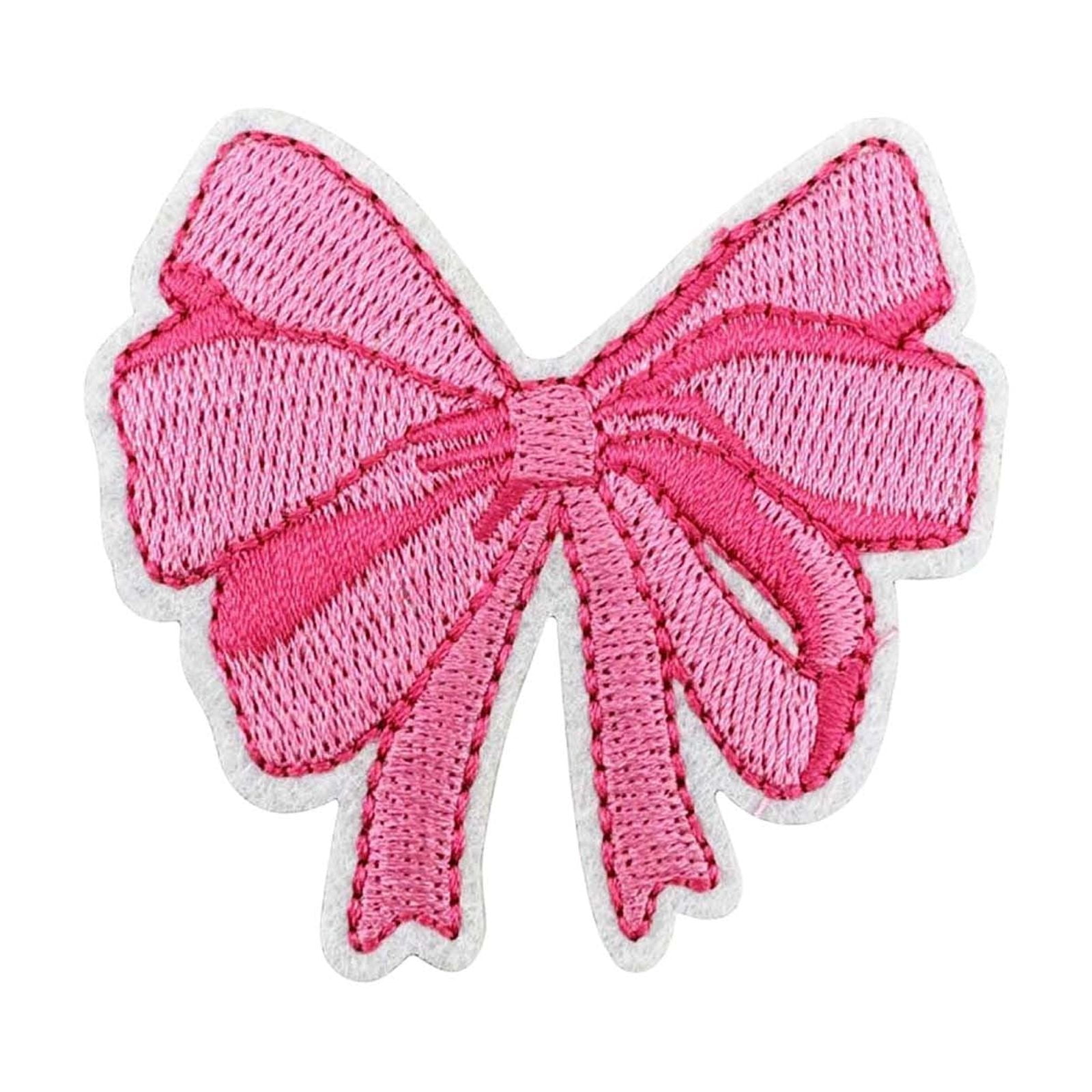 1PC Bow Patches, Coquette Bow Style Embroidered Patches DIY Craft Gifts ...