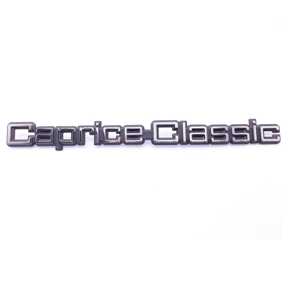 1PC Caprice-Classic 3D Letter Plastic Word Car Trunk Name Plate Badge ...
