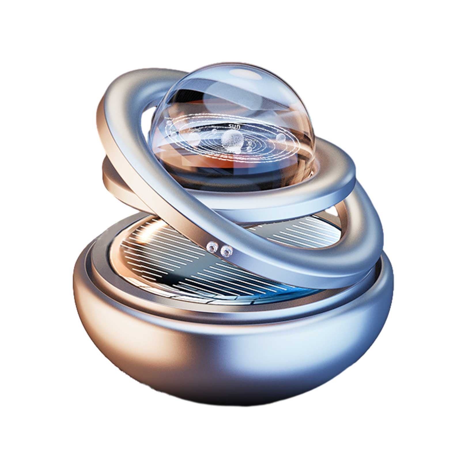 1PC Car Air Incense Solar Energy Air Purifier For Car Interior ...