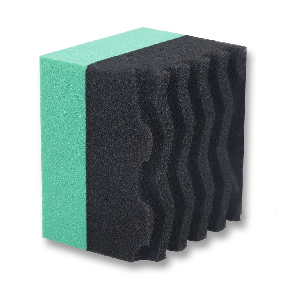 1PC Car Polishing Waxing Sponge Foam Sponge For Auto Tire Waxing, Green ...