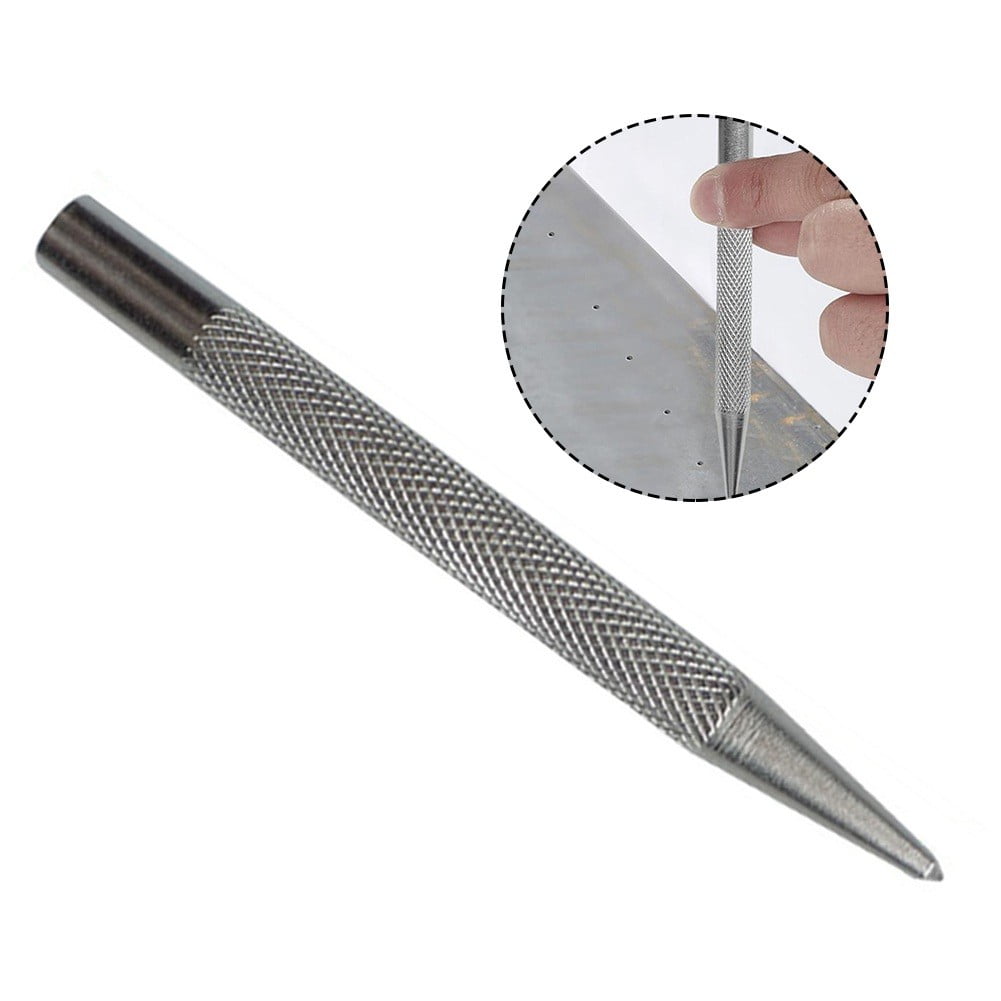 1PC Center Punch Non-slip Handle Tapered Punch Point Punch Locator ...