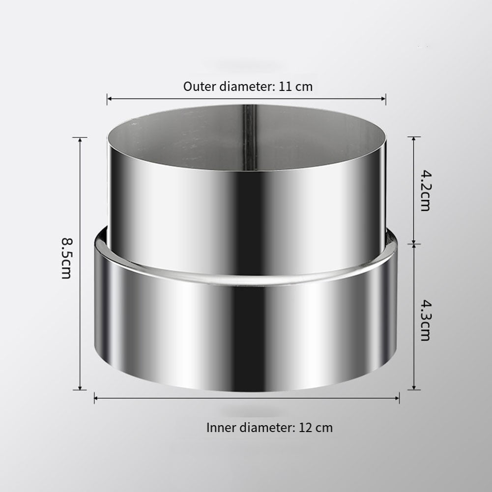 1PC Chimney Pipe Reducer Stainless Steel Flue Pipe Reducer Tubing ...