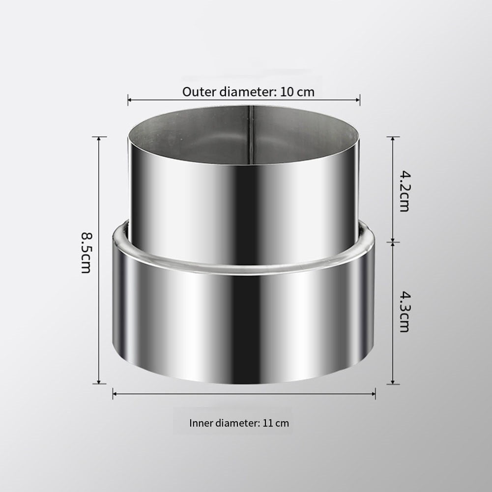 1PC Chimney Pipe Reducer Stainless Steel Flue Pipe Reducer Tubing ...
