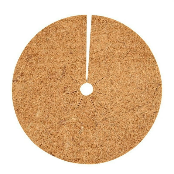1PC Coconut Coir Mulching Disc Pot Cover Mat For Potted Display ...