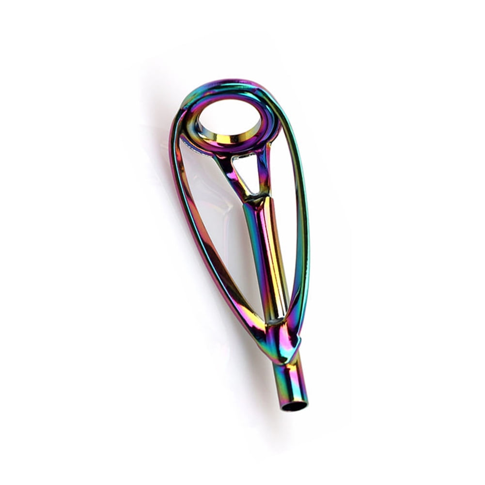 1PC Colorful No. 8 CTR Anti-Winding Top Ring Stainless Steel DIY Lure ...