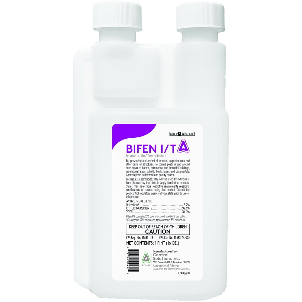 1PC Control Solutions Bifen I/T 1 Pt. Concentrate Termite Killer ...