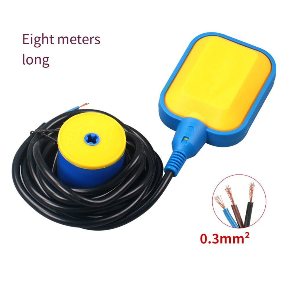 1Pc Controller Tethered Float Switch For Sump Pumps Cable Float Water Pump--8Meter - Walmart.com